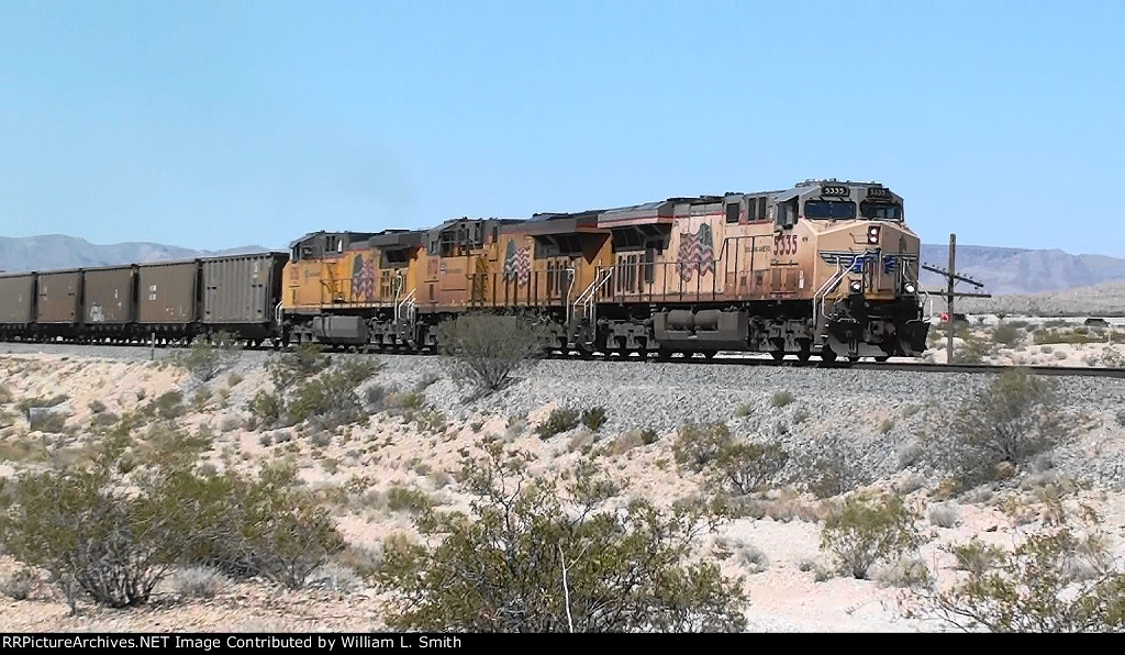 EB Empty Unit Coal Frt at Erie NV -1